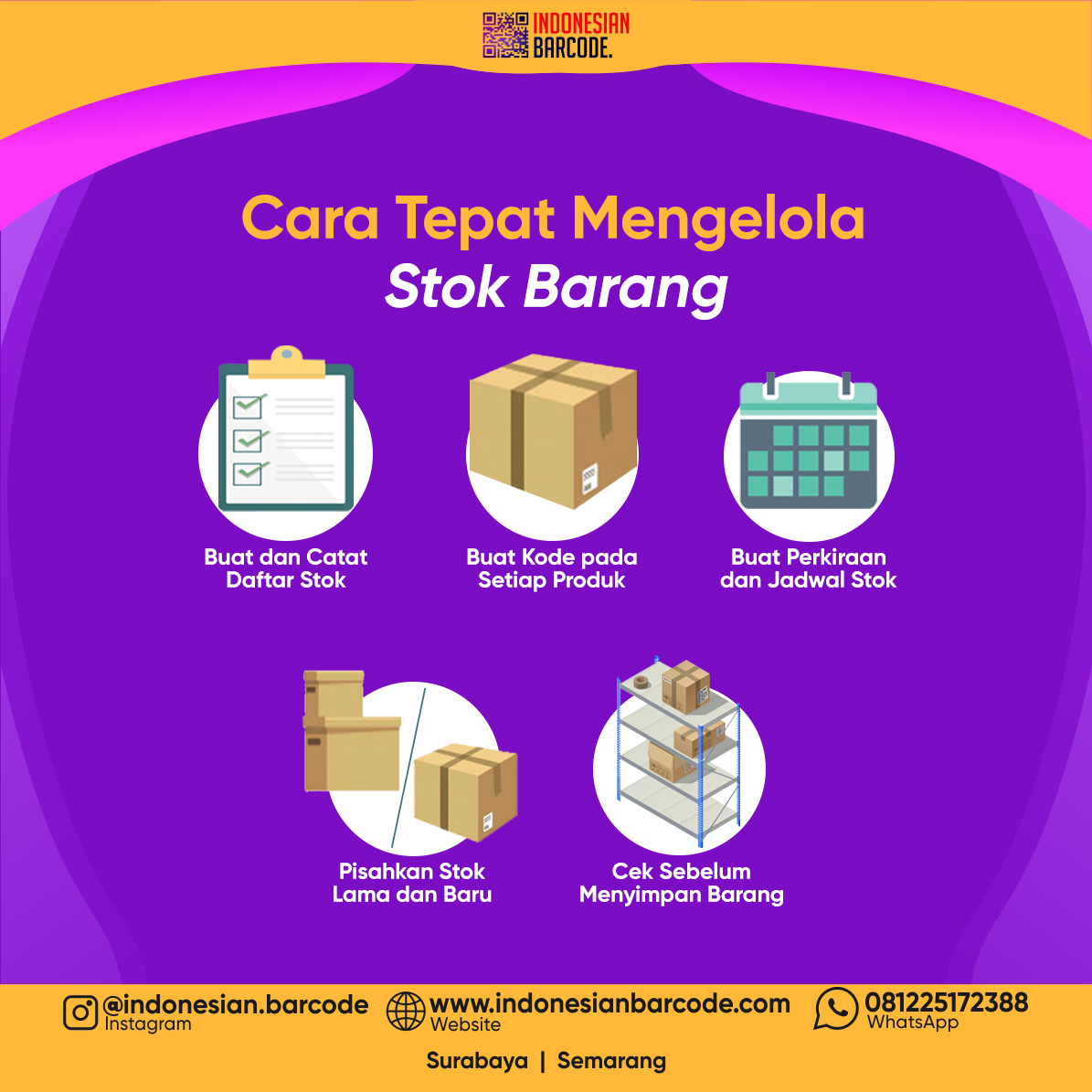 Cara Tepat Mengelola Barang Indonesian Barcode