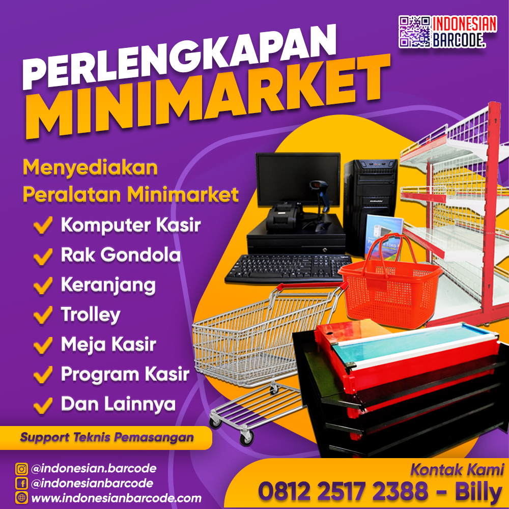 Pembangunan Minimarket Indonesian Barcode